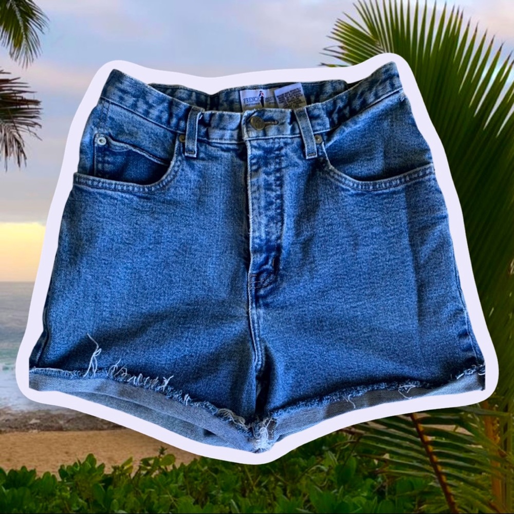 Vintage High Waisted Jean Shorts Gem
